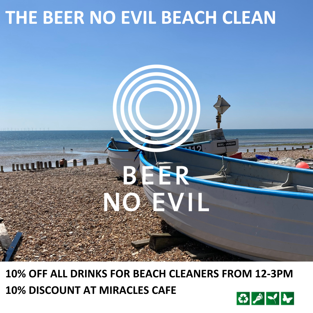 Beach Clean | Sunday 7 June 2026 | 10.30am | Register here – Beer No Evil