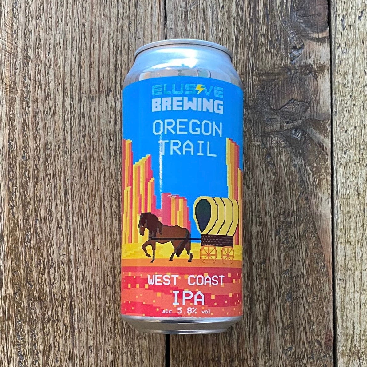 Elusive Brewing | Oregon Trail | West Coast IPA – Beer No Evil