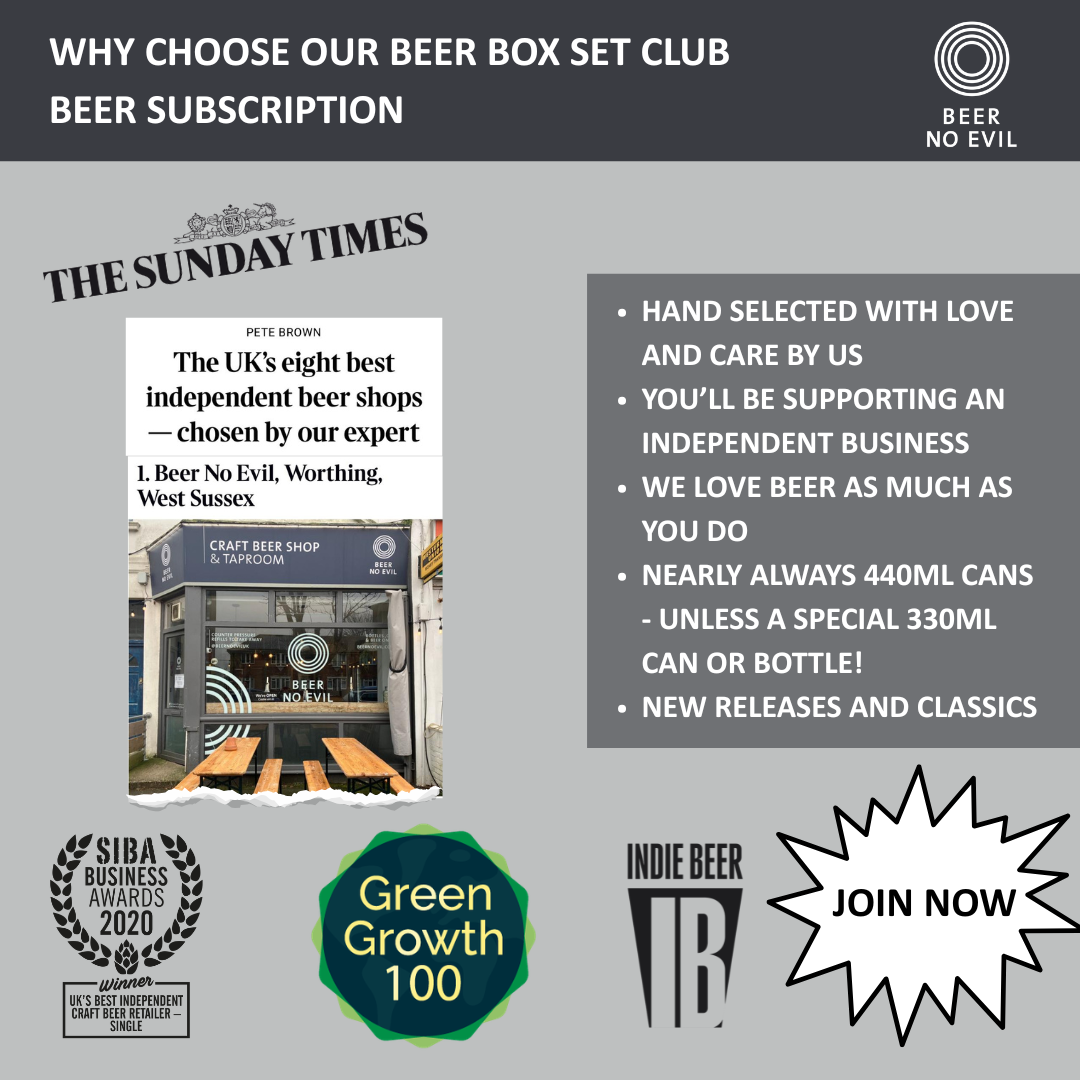 Beer Box Set Club - 3 Month Subscription – Beer No Evil